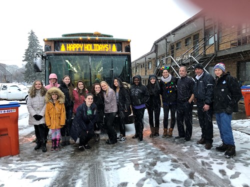 Stuffing a Trolley Bus for Families of Community Missions of Niagara ...