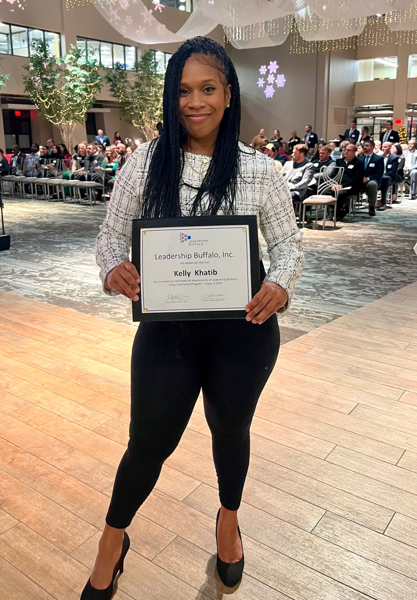 Congratulations to Kelly Khatib, Our 2024 Leadership Buffalo Graduate - NFTA Elements