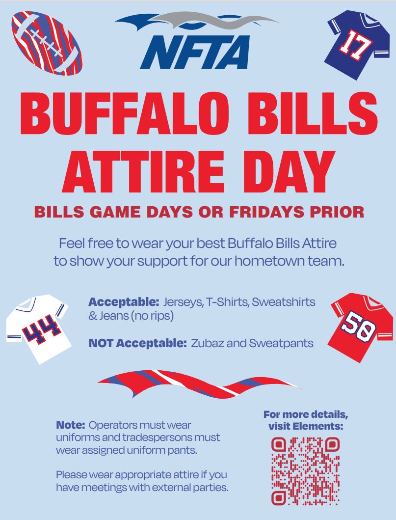 Our Bills Days are Back - NFTA Elements