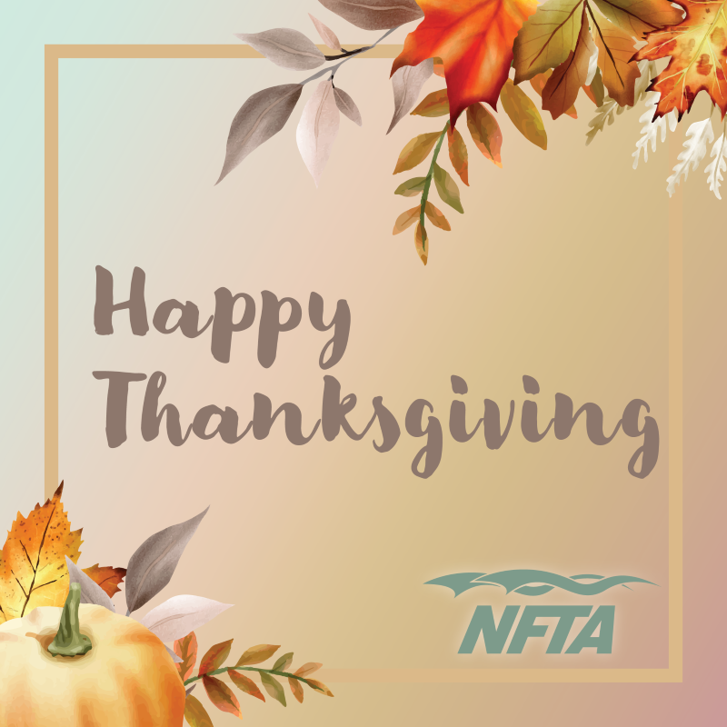 A Thanksgiving Message From Our Executive Director - NFTA Elements