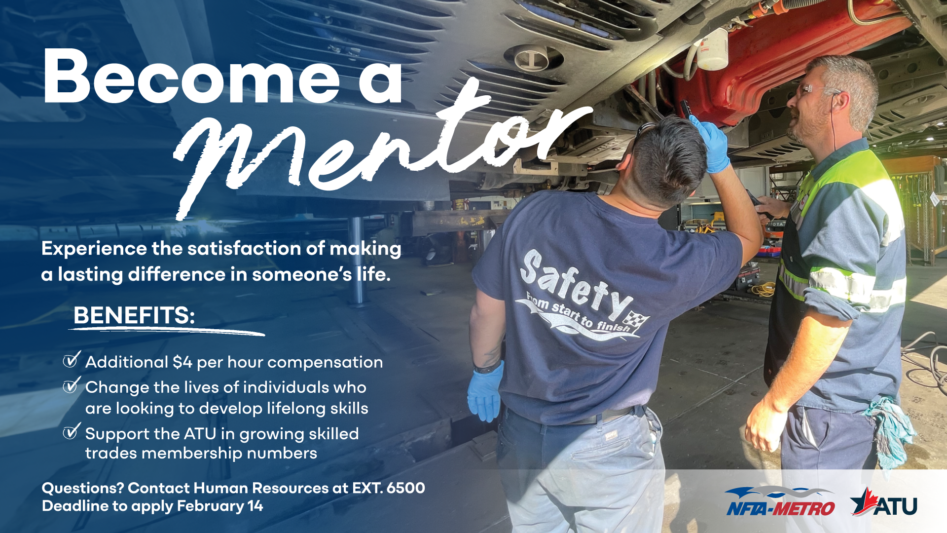 NFTA Launches New Mechanic Mentorship Program - NFTA Elements