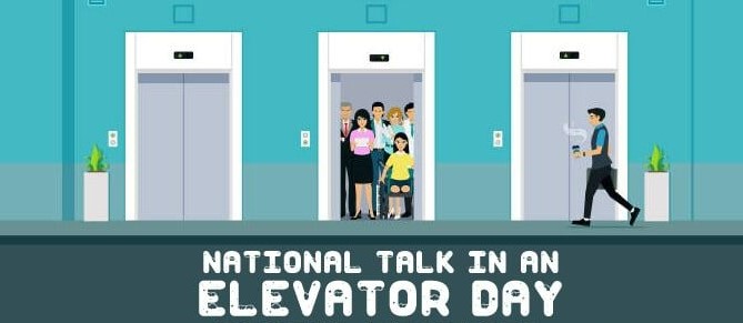 It's National Talk In An Elevator Day - NFTA Elements