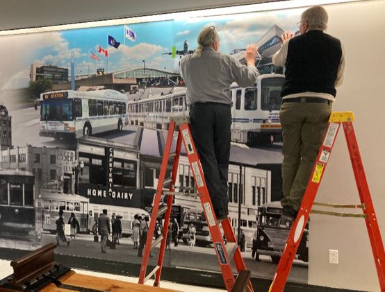 The NFTA MTC Lobby Gets A Makeover - NFTA Elements