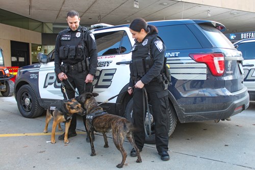 TAPD K9 Teams Are Heading to Superbowl LIV - NFTA Elements